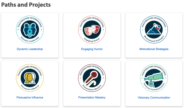 Pathways Program – Grosvenor Toastmasters